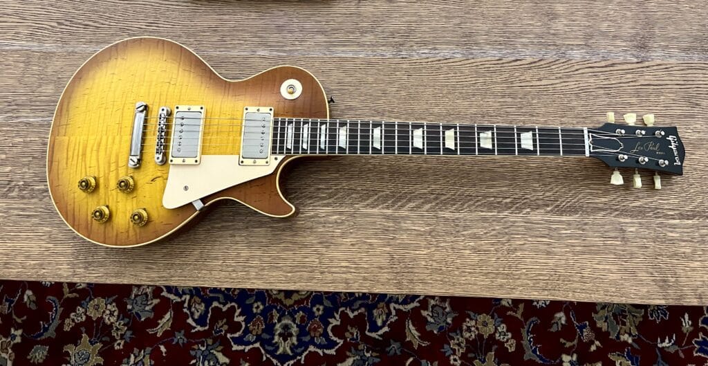 Gil Yaron 1959 Les Paul Standard Sunburst-SOLD ! - SonoTone Strings